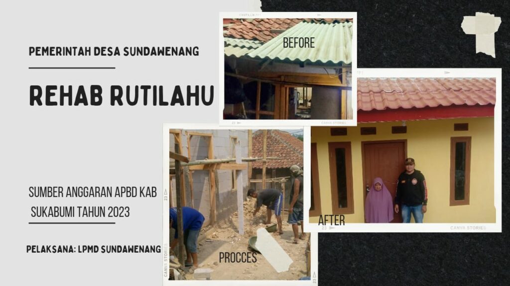 REHAB RUMAH TIDAK LAYAK HUNI - Desa Sundawenang